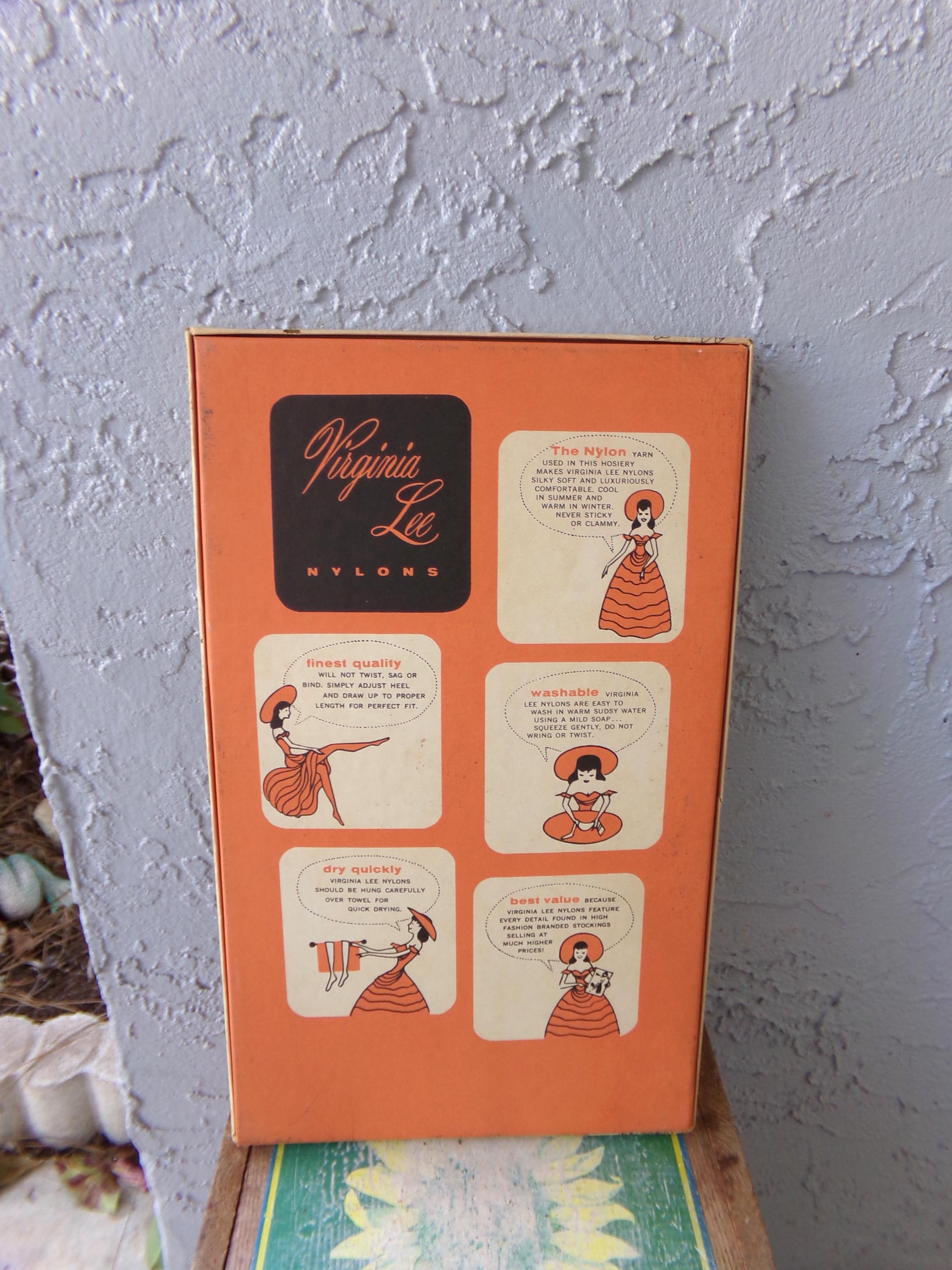 Virginia Lee Nylons, Vintage Nylon Stockings, Virginia Lee Nylon ...