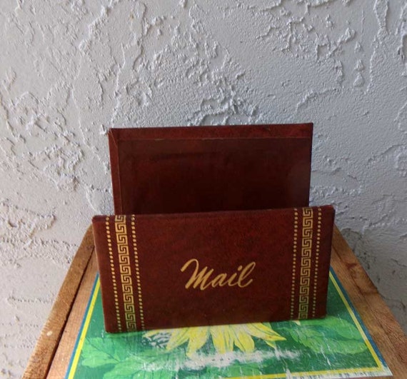 Vintage Mail Holder Letter Holder Mail Holder Vintage - Etsy