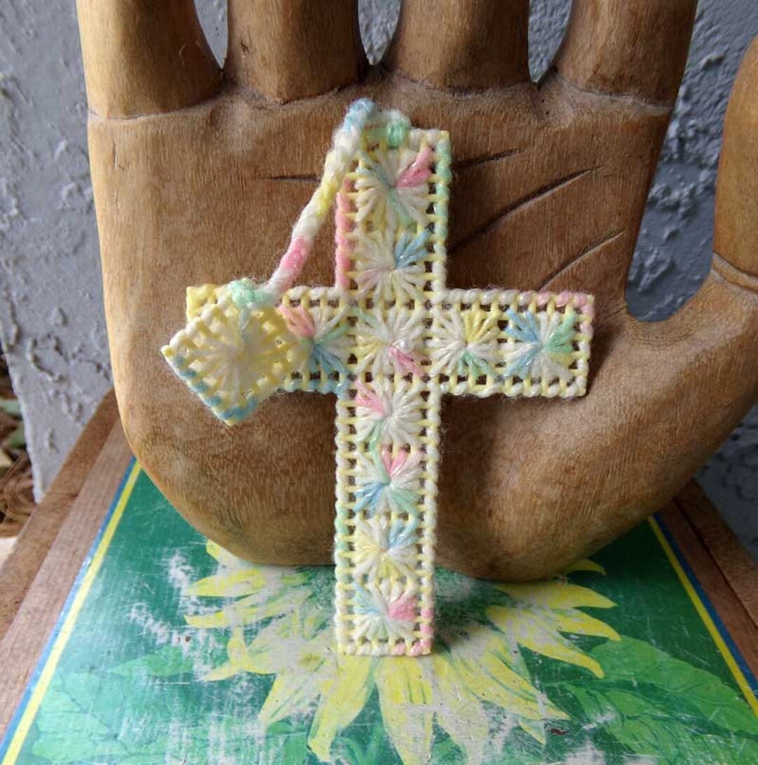 Cross Bookmark, Bible Bookmark, Cross Bible Bookmark, Yarn Cross ...