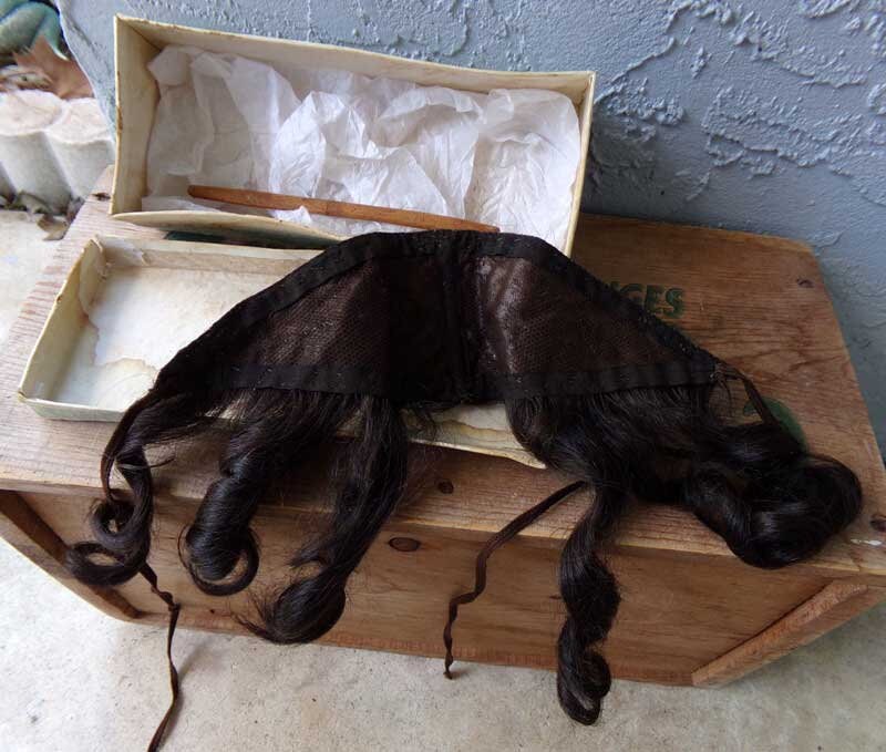 Victorian Wig Hair Piece, Vintage Hair Piece, Victorian Hair Piece ...