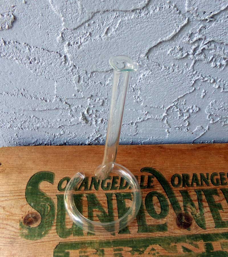 Glass Tube Vase, Tube Vase, Glass Vase, Vintage Glass Tube Vase ...