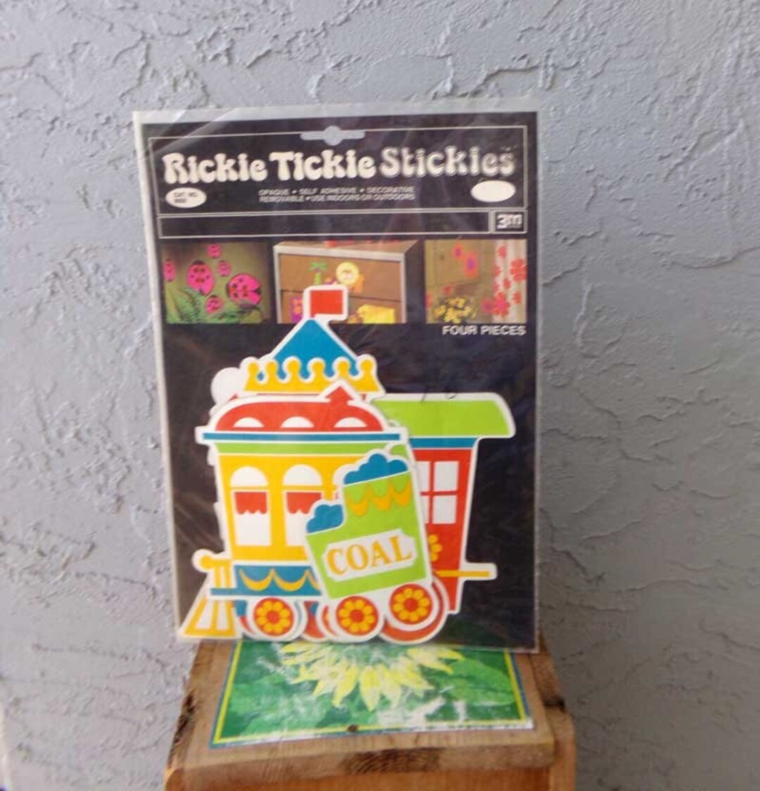 Rickie Tickie Stickies Train Decals, Train Decals, Nursery Decor, Train ...