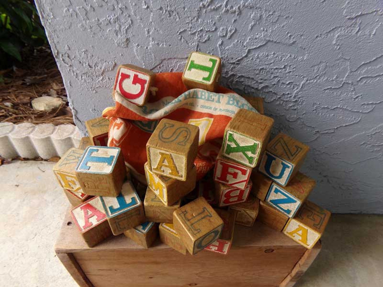 Playskool Blocks, Playskool Alphabet Blocks, Vintage Alphabet Blocks ...
