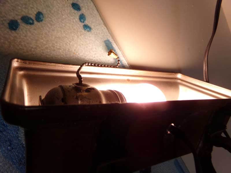 Headboard Light, Vintage Headboard Lamp, Over the Bed Light, Vintage ...