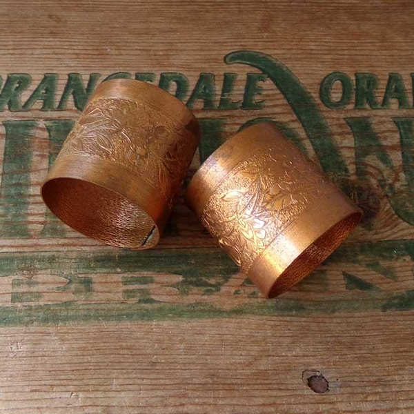 Copper Napkin Ring - Etsy