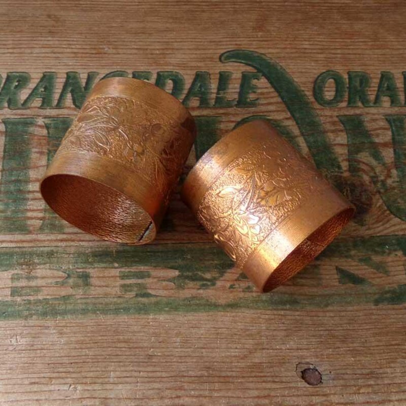 Copper Napkin Ring - Etsy