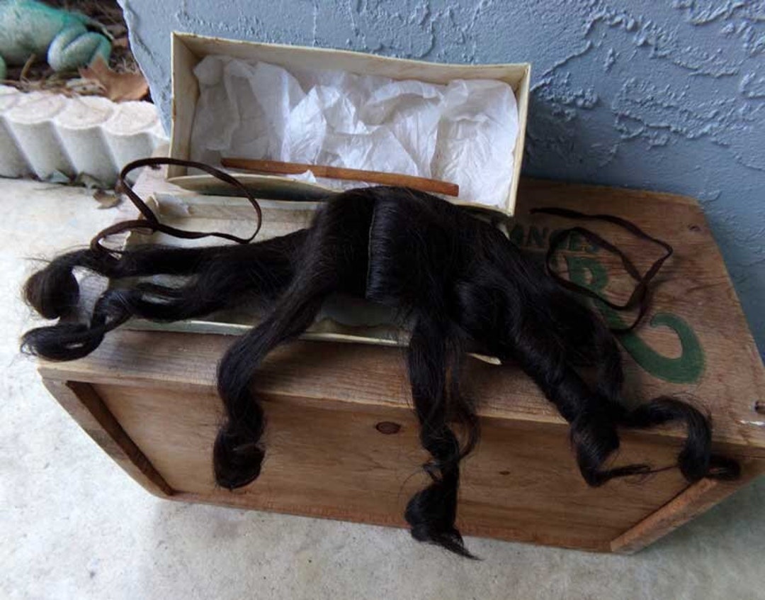 Victorian Wig Hair Piece, Vintage Hair Piece, Victorian Hair Piece ...