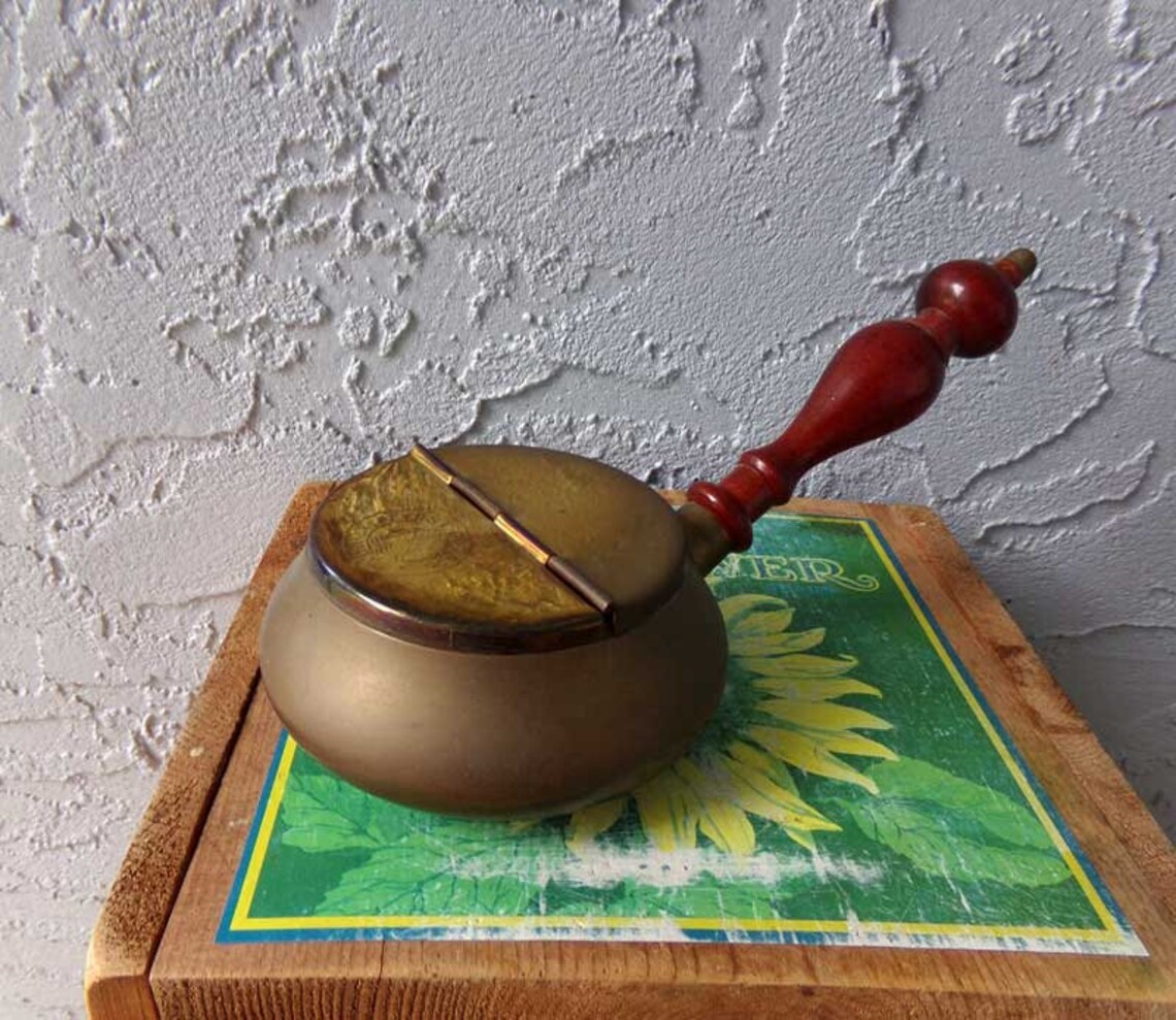 Brass Long Handle Flip Ashtray First Class Only Ashtray - Etsy