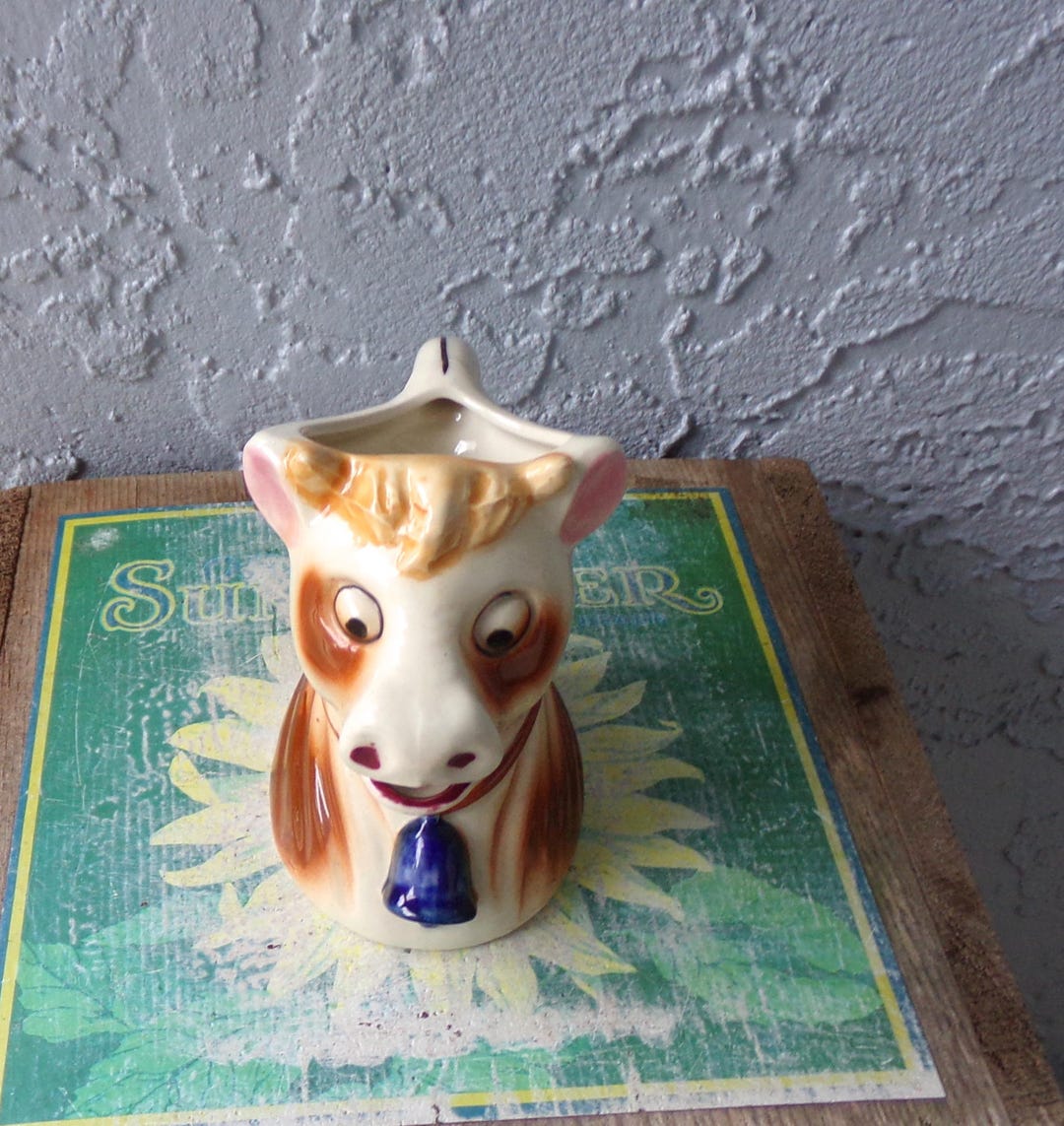 Cow Creamer, Cow Milk Pitcher, Ceramic Cow Pitcher, Cow Milk Pitcher ...