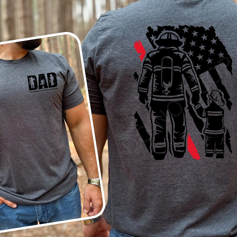 Firefighter Dad - Etsy