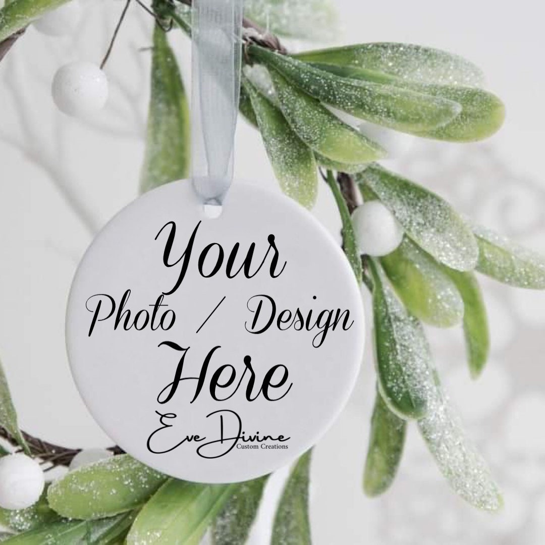 Create Your Own Personalized Ornament - Etsy