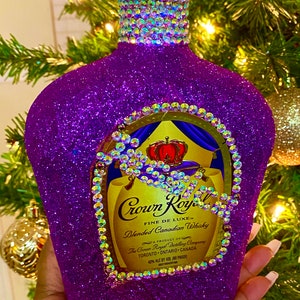 Custom Bling Crown Royal Bottle - Etsy