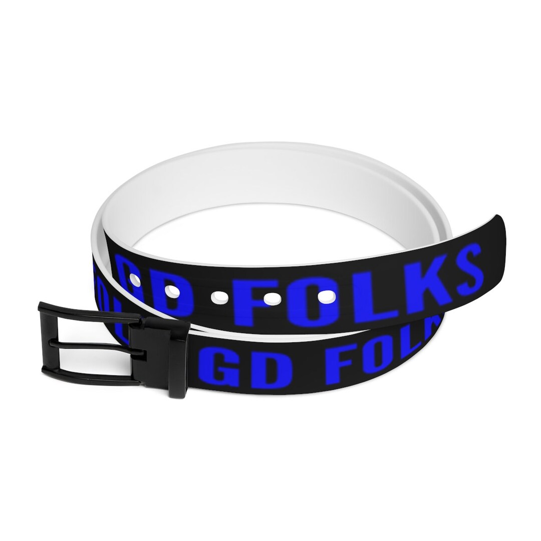 GD Folks Belt Growth and Development Gangster Disciples 7414 - Etsy