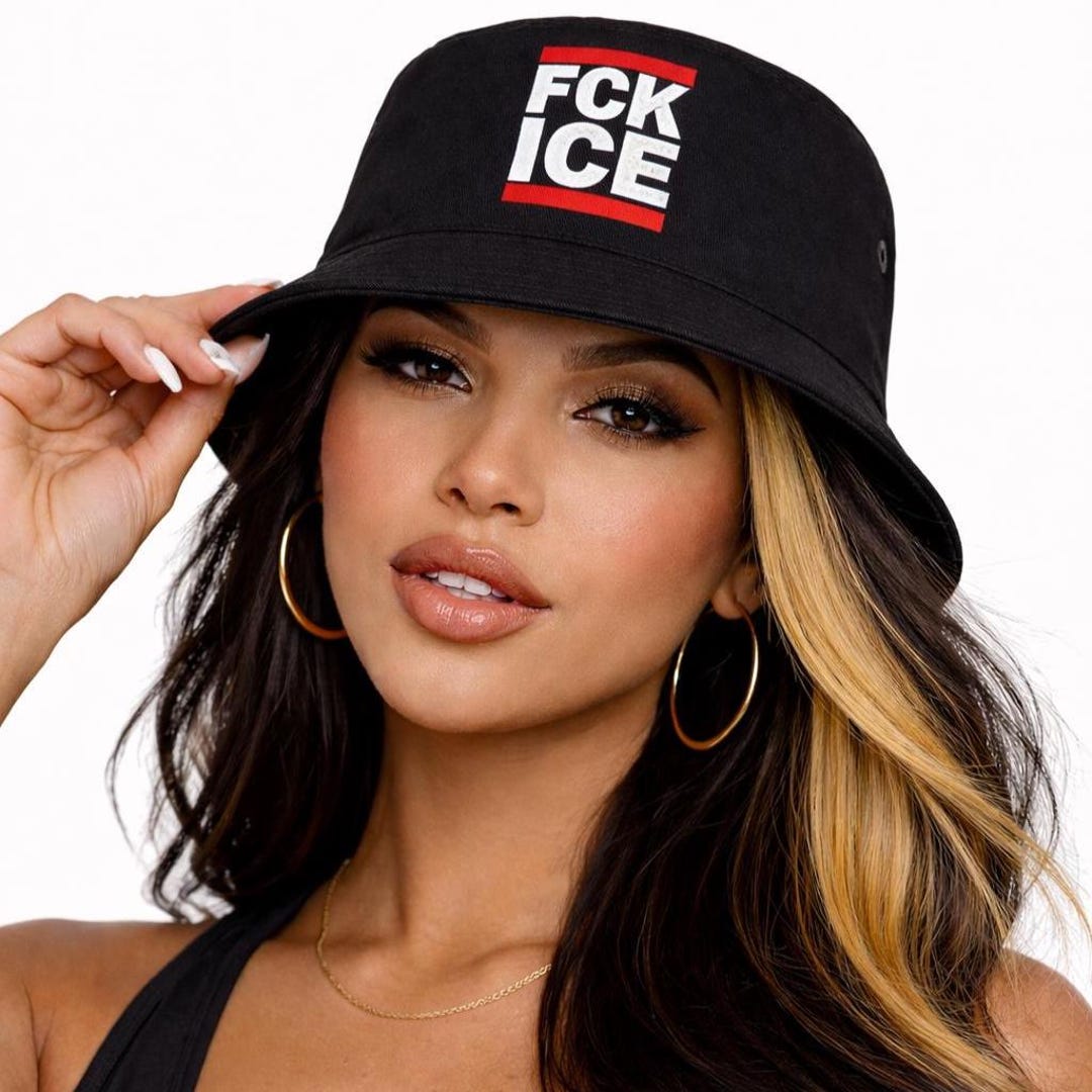 Fck ICE Bucket Hat | Ice Out MN | Day of Truth & Freedom | Melt ICE ...