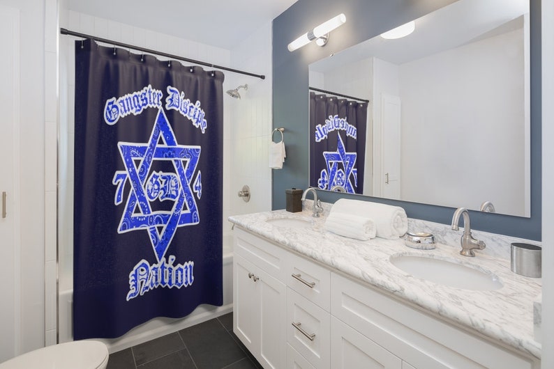 Gangster Disciple Nation GD 74 Shower Curtains Folks GDN 7414 Growth ...