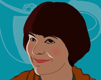 Kath and Kim Art Sandy Freckle Digital Download - Etsy