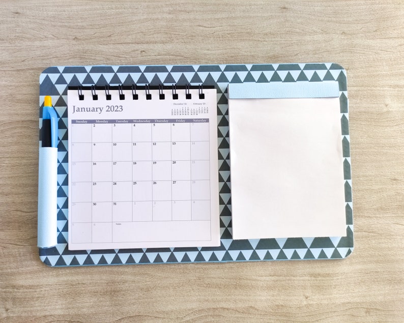 Cute Fridge Calendar With Notes Ice Cream Magnetic Monthly - Etsy