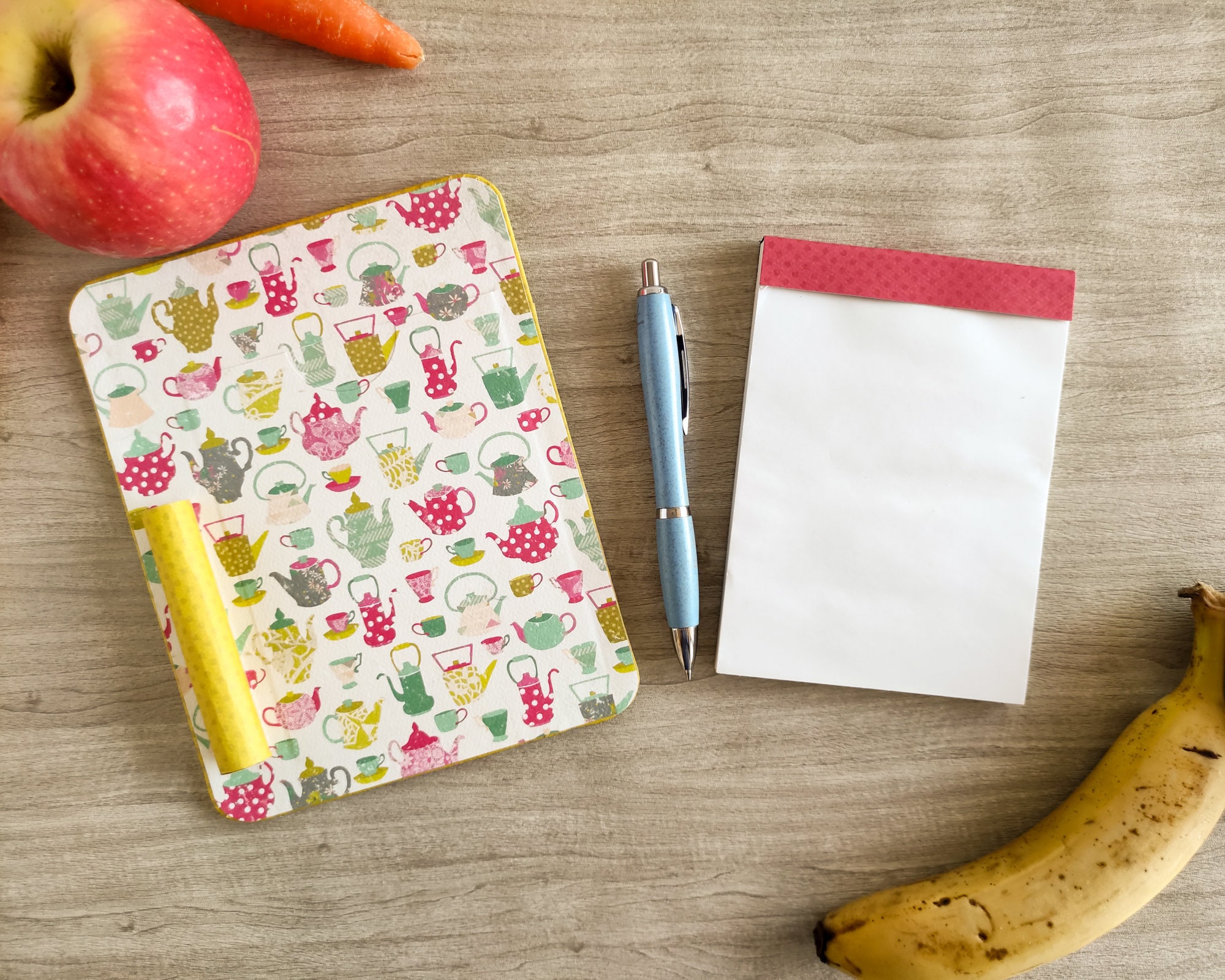 Seat of Tea Refrigerator Notepad Holder, Cute Magnetic Notepad and ...