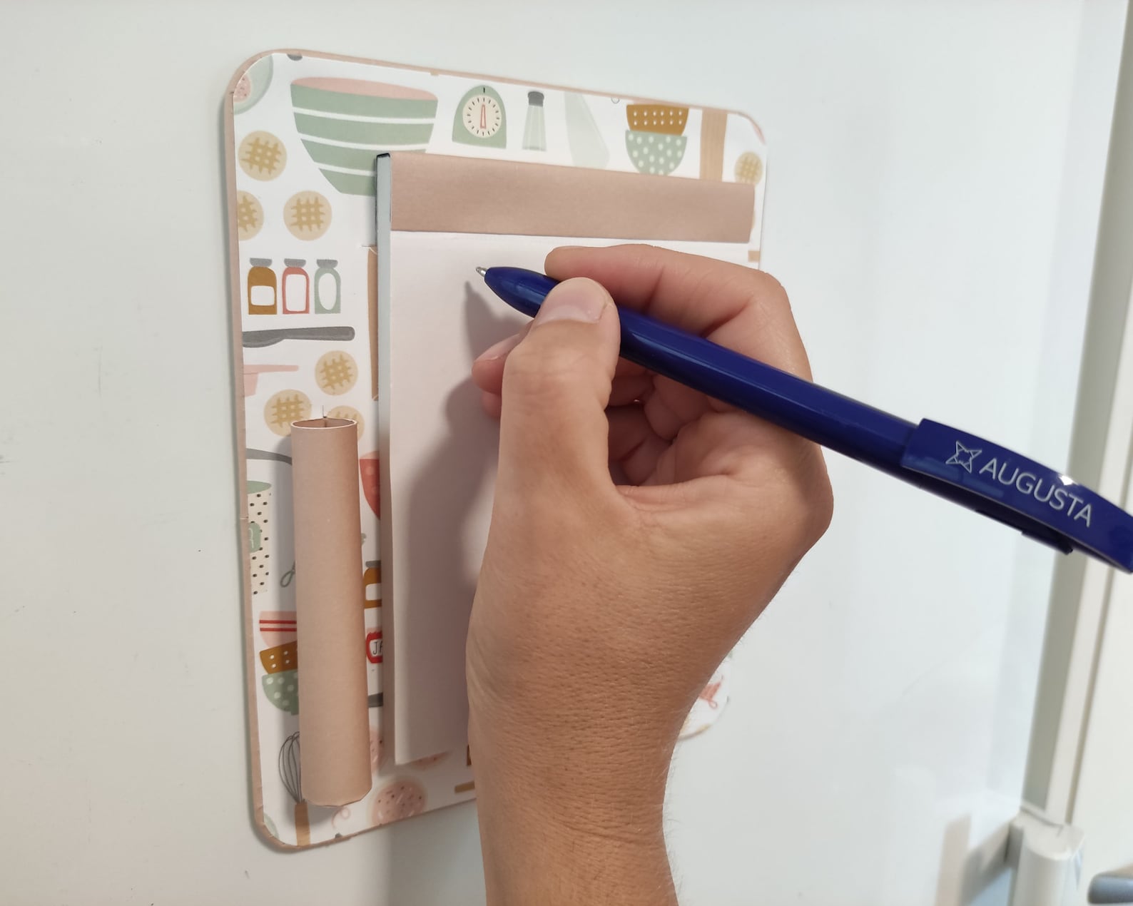 Cooking Utensils Refrigerator Notepad Holder, Cute Magnetic Notepad and ...