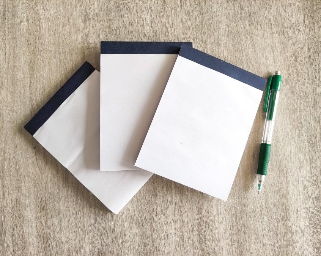 Small Notepad A6 With Micro Perforated Sheets, Blank Memo Notepad 4"x5 ...