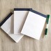 Small Notepad A6 With Micro Perforated Sheets, Blank Memo Notepad 4x5 ...