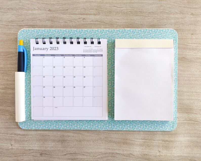 Cute Fridge Calendar With Notes, Ice Cream Magnetic Monthly Calendar ...