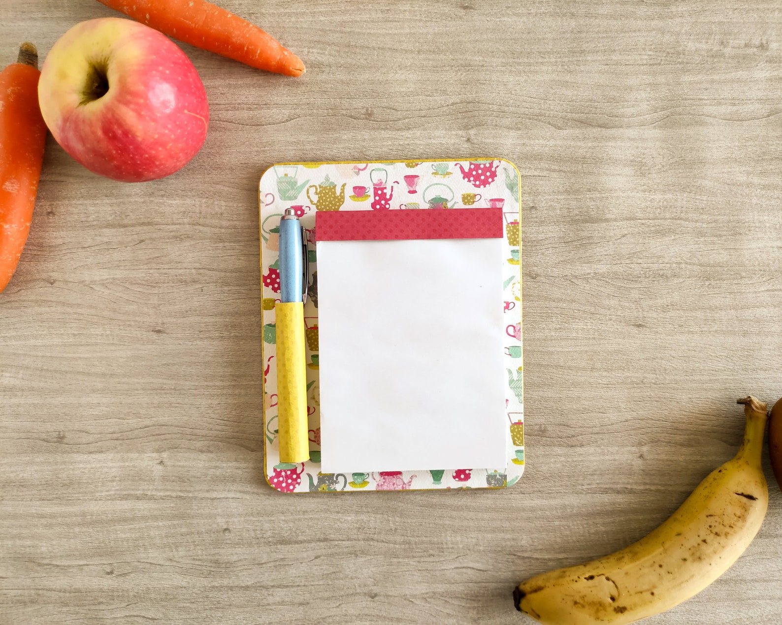 Seat of Tea Refrigerator Notepad Holder, Cute Magnetic Notepad and ...