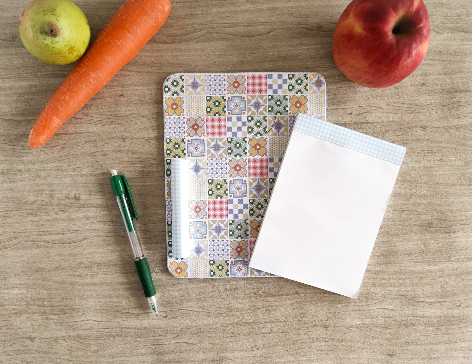 Cooking Utensils Refrigerator Notepad Holder, Cute Magnetic Notepad and ...