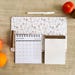 Seat of Tea Refrigerator Notepad Holder, Cute Magnetic Notepad and ...