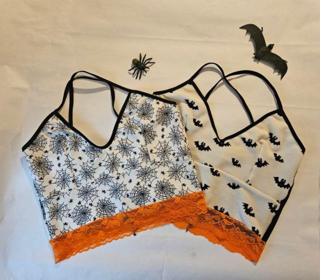 Trick or Treat Crop Tops - Etsy