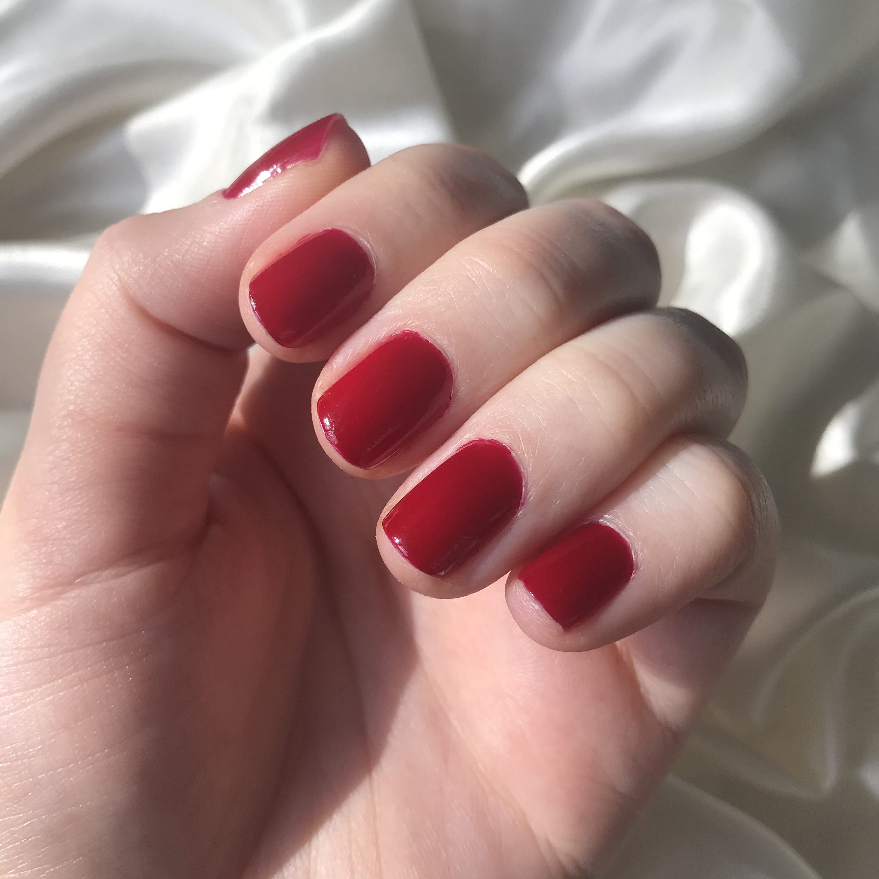 LILLI Crimson Red Nail Polish Broadway Nail Polish Vegan Nail Polish ...