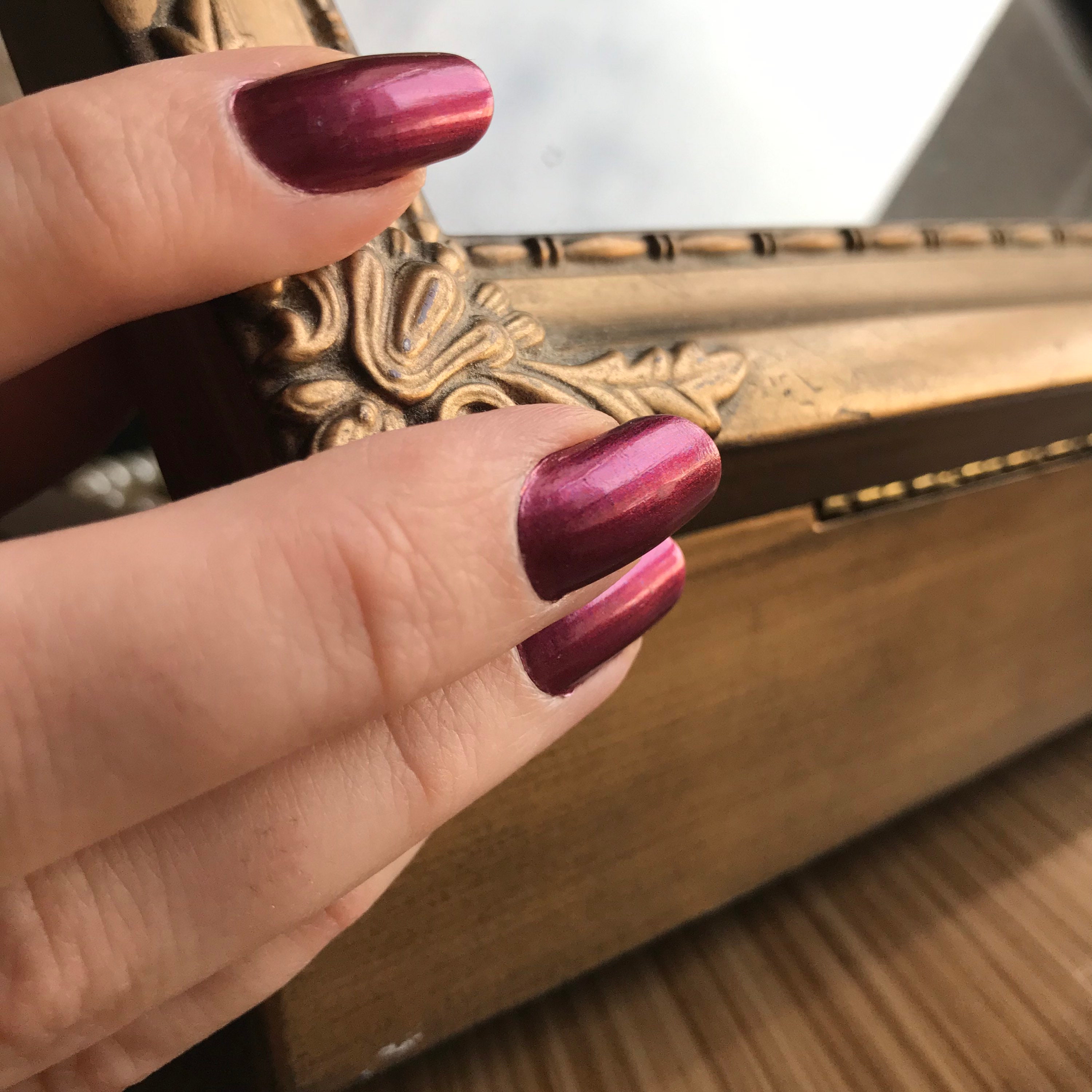 ANASTASIA Red Plum Nail Polish Broadway Nail Polish - Etsy