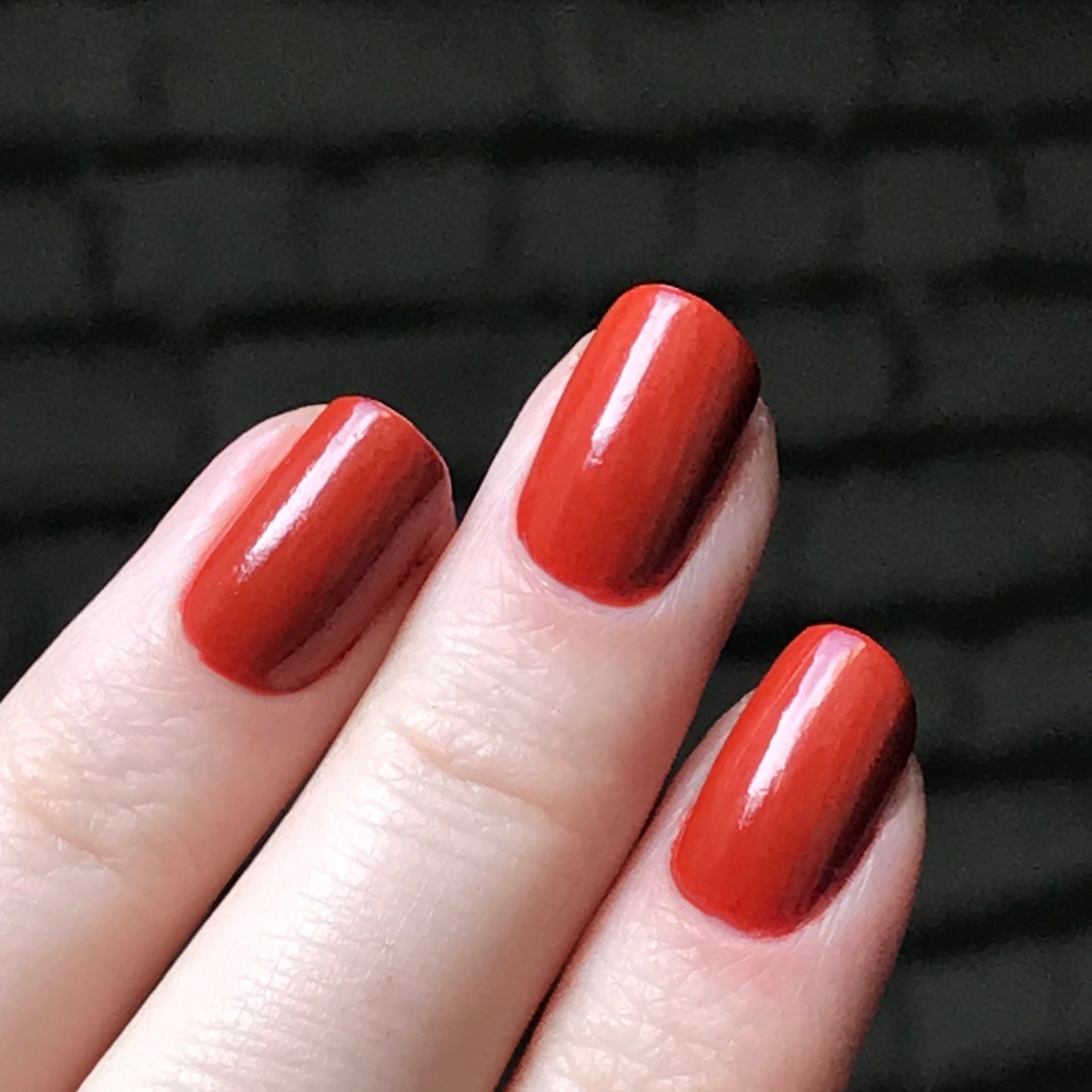 NANCY Deep Rust Red Nail Polish Broadway Nail Polish Vegan Nail Polish ...