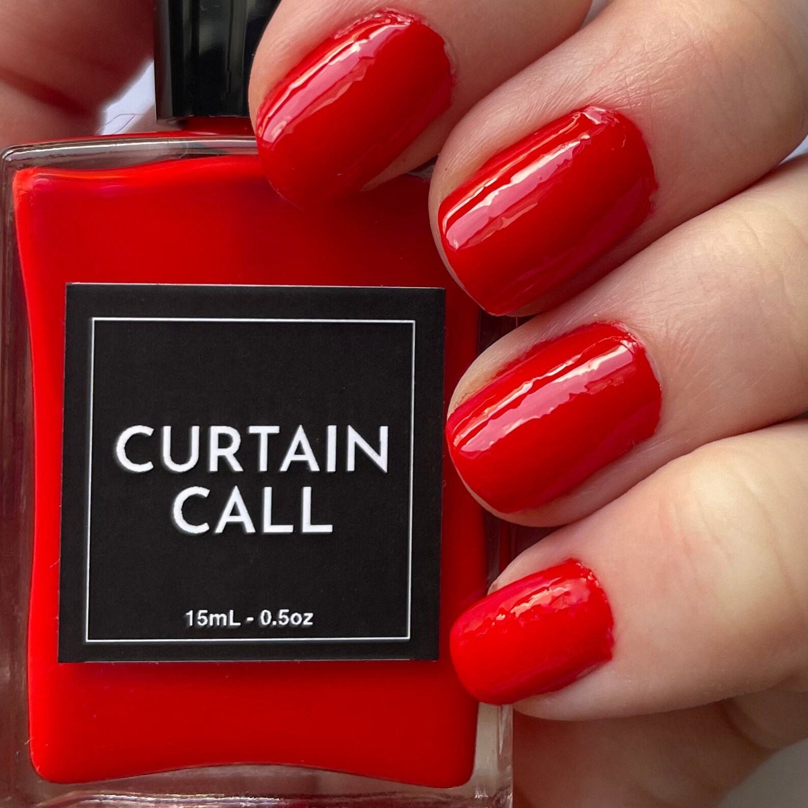 THE HEIGHTS Scarlet Red Nail Polish Broadway Nail Polish Vegan Nail ...