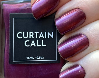 BETTY Candy Apple Red Nail Polish Broadway Nail Polish Vegan Nail ...