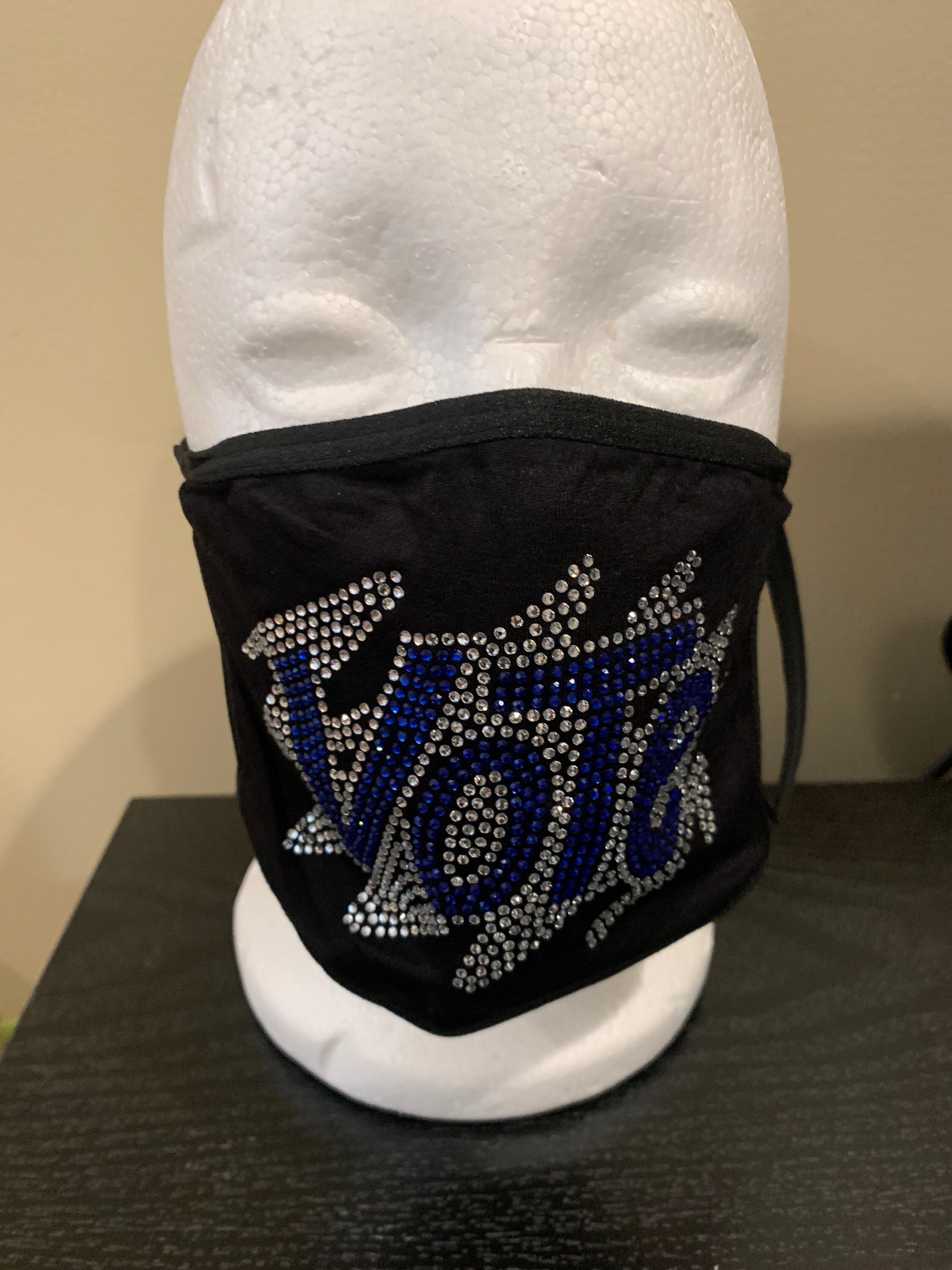 Zeta Phi Beta Sorority Vote Bling Face Mask/inauguration/crossing Gift ...