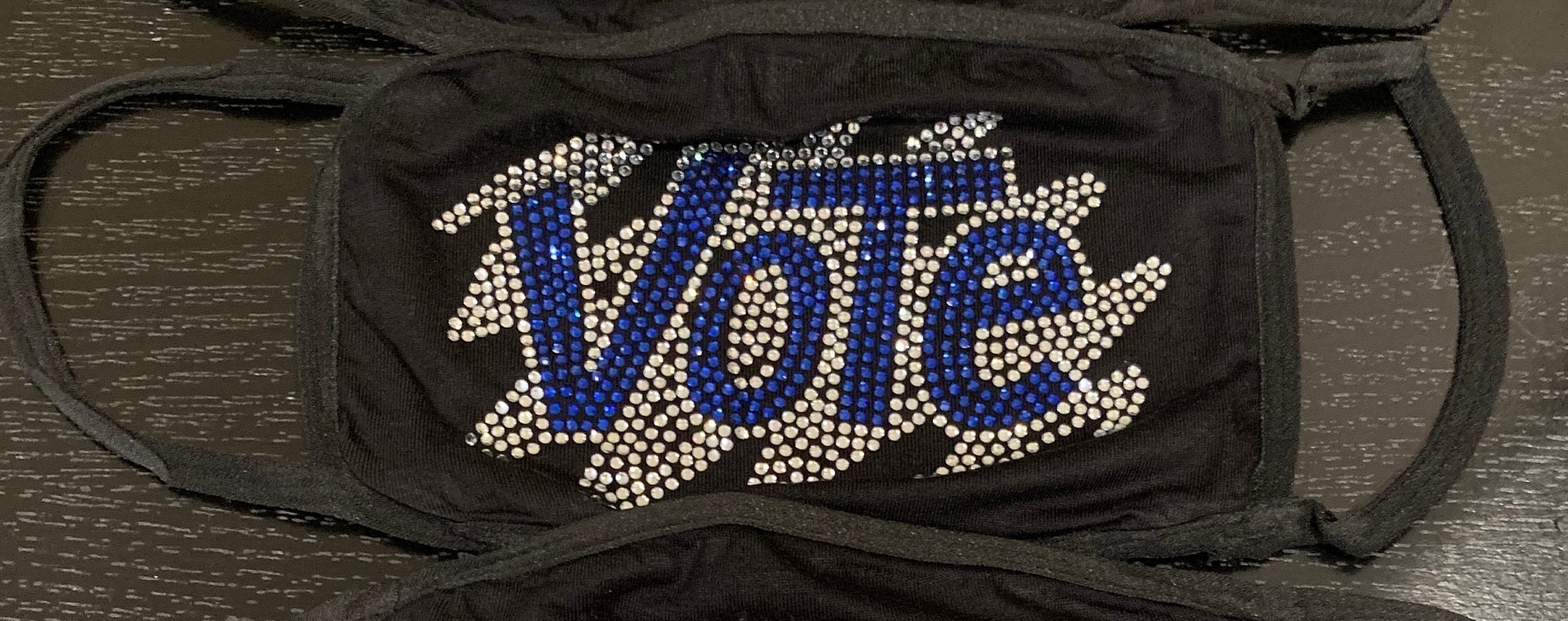 Zeta Phi Beta Sorority Vote Bling Face Mask/inauguration/crossing Gift ...