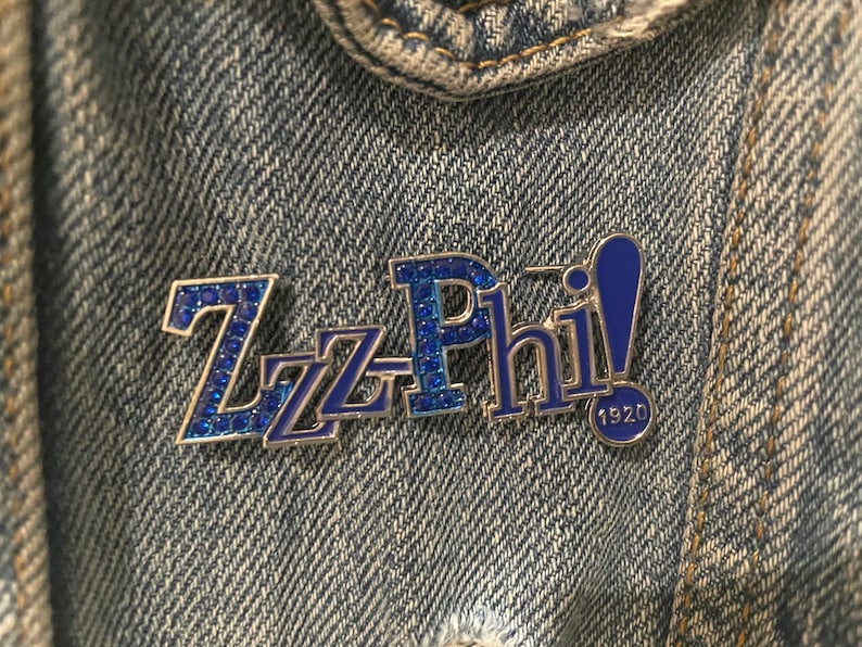 Zeta Phi Beta Z Phi Lapel Pin Black Sorority HBCU NPHC - Etsy