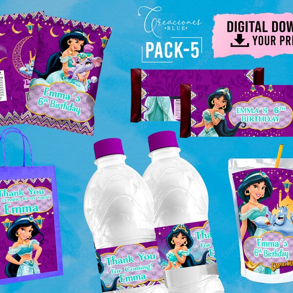 Princess Jasmine Party Decorations - Etsy