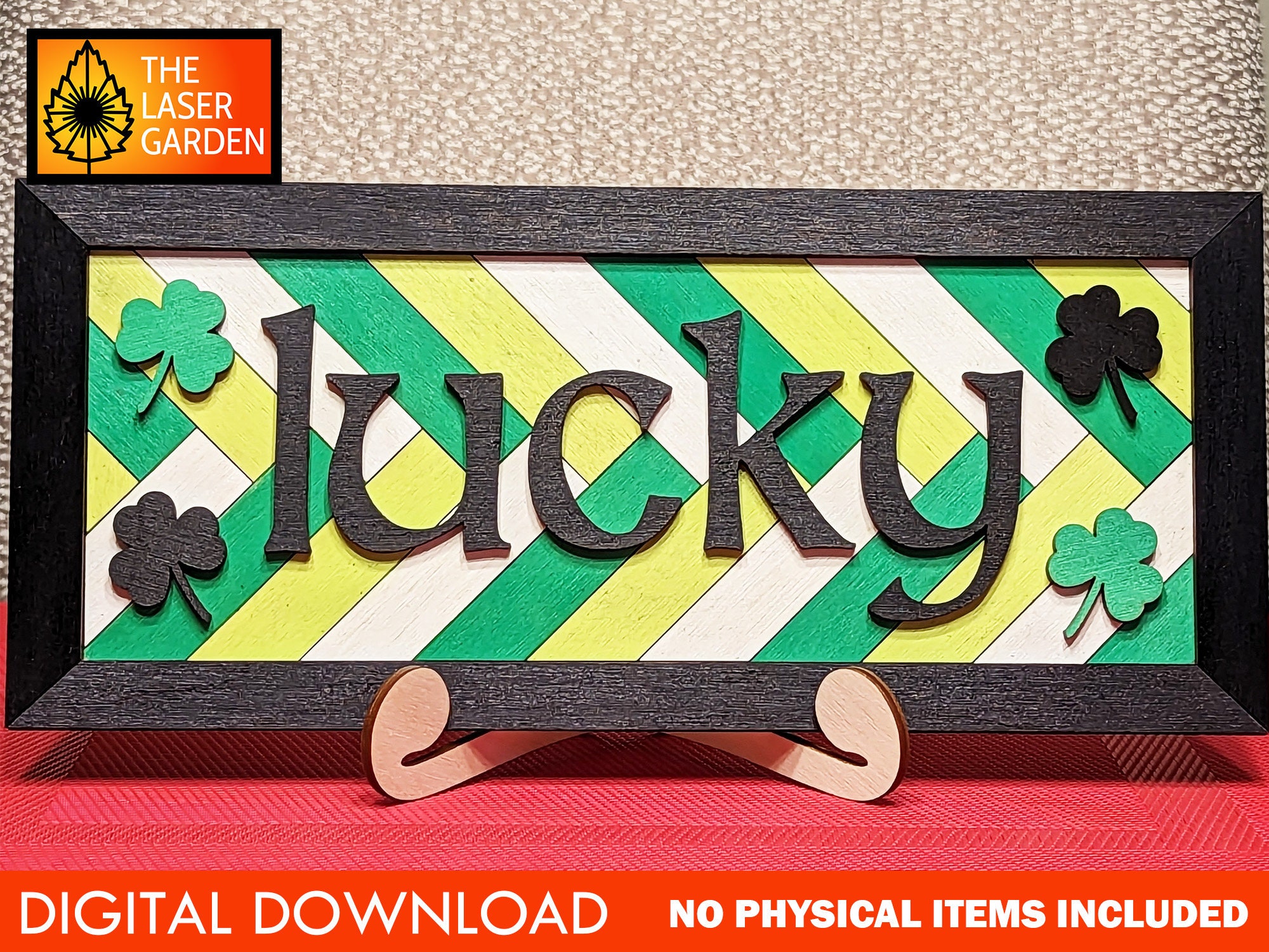 Lucky Sign - SVG/AI File Download - Glowforge Ready - Etsy