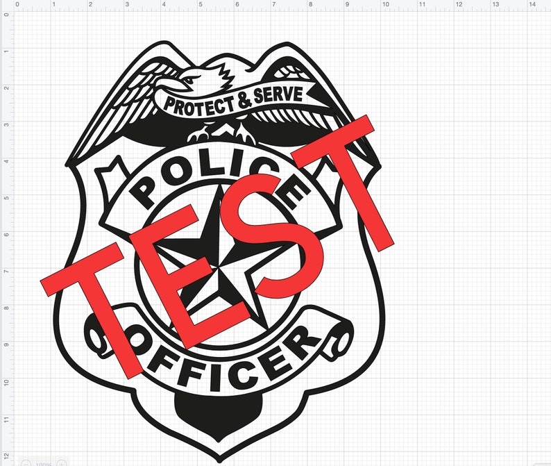 Easy Cut Police Officer Badge Svg Cop Shield Law Enforcement - Etsy