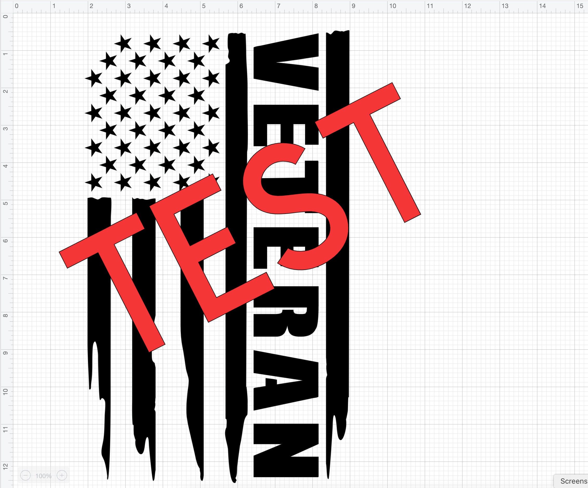 Veteran Distressed USA Flag Military United States Digital | Etsy