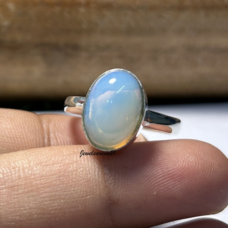 Opalite Ring - Etsy UK