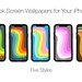 IPhone Lock Screen WALLPAPER > Instant Download > Digital Wallpaper ...