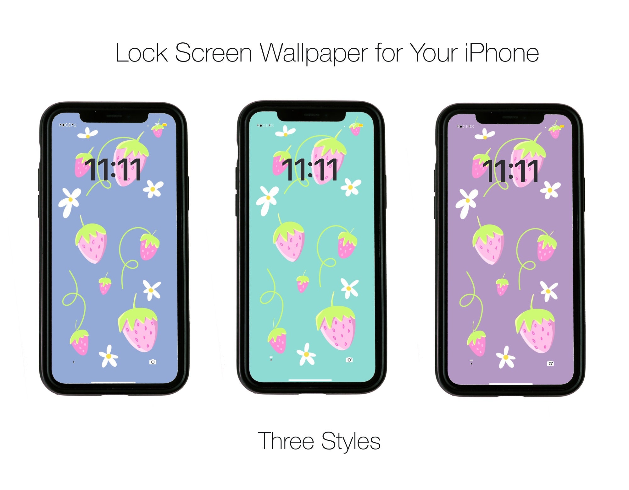 IPhone Lock Screen WALLPAPER Instant Download Digital Download ...