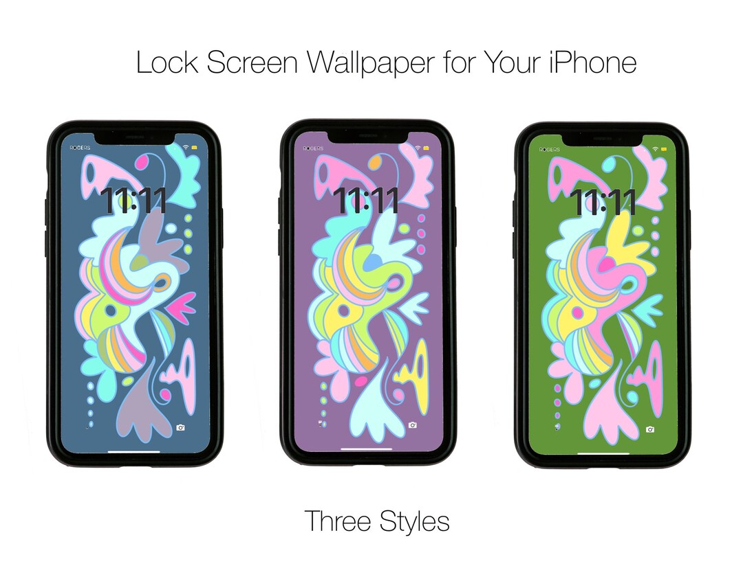 IPhone Lock Screen WALLPAPER * Instant Download * Digital Download ...