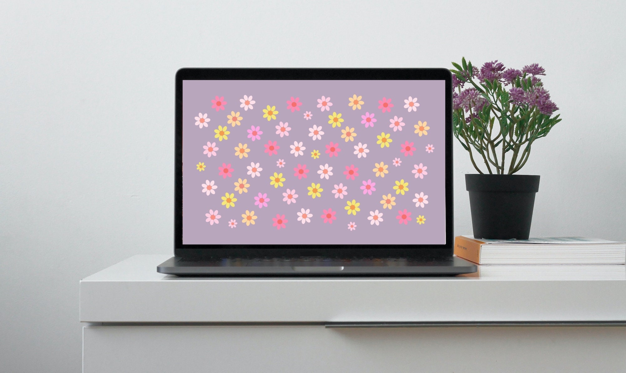 MAC Laptop Home Screen WALLPAPER Digital Wallpaper Instant Download ...