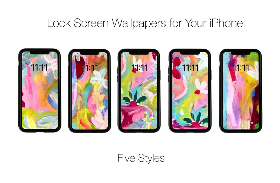 Iphone Lock Screen WALLPAPER Digital Wallpaper - Etsy