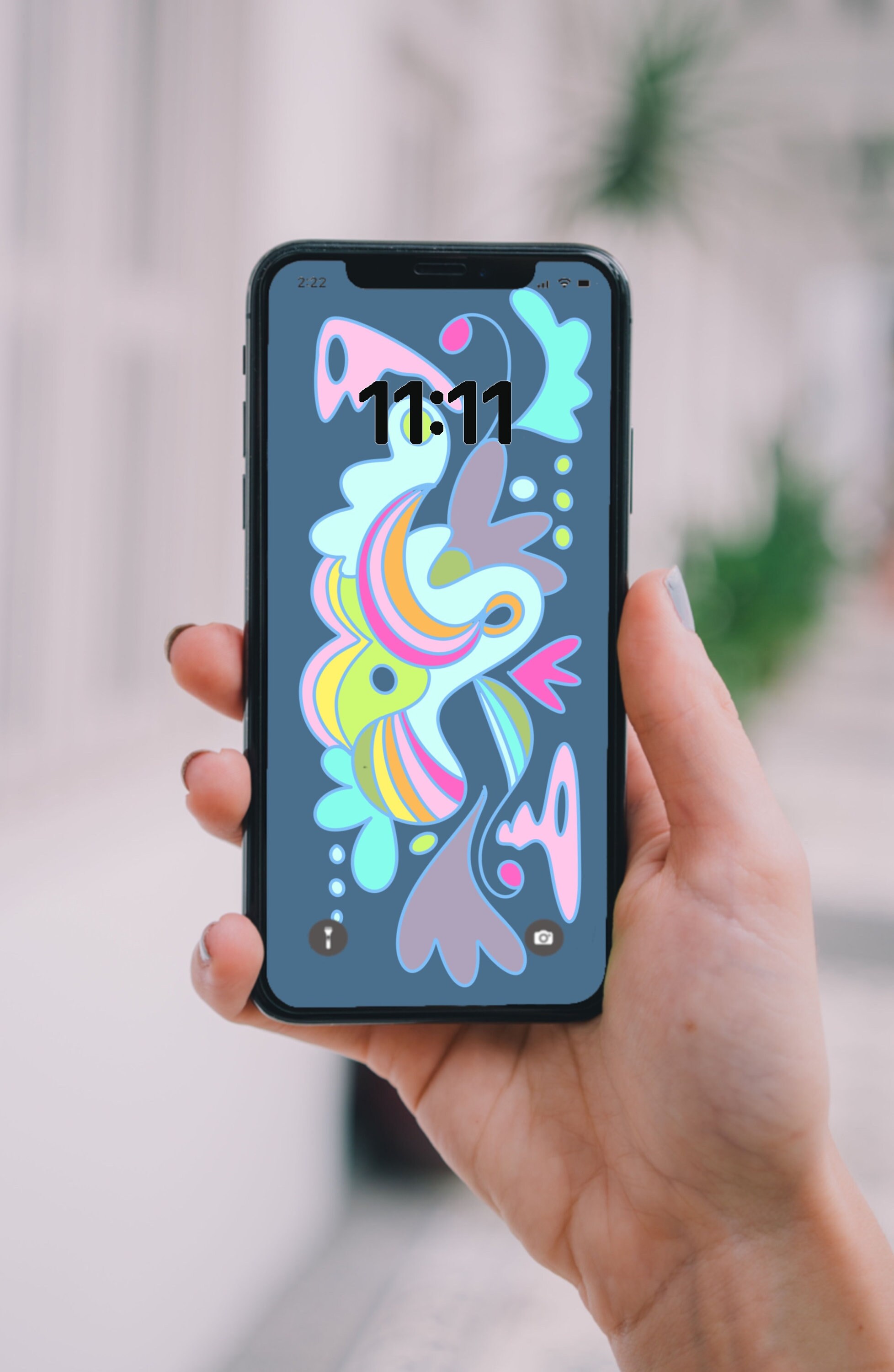 IPhone Lock Screen WALLPAPER * Instant Download * Digital Download ...