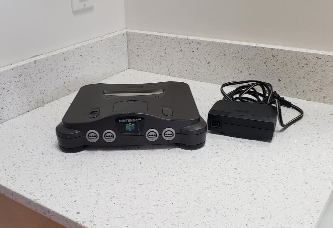 Nintendo 64 (N64) Console and Power Supply - Etsy